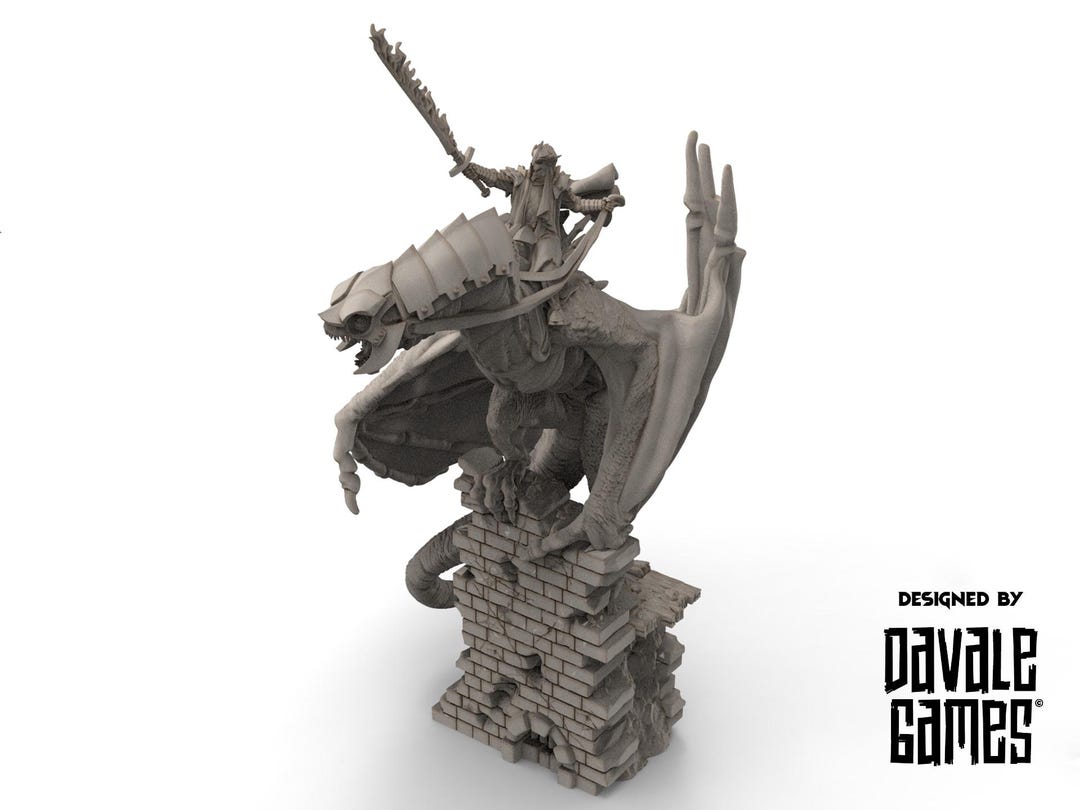 Orc Horde - Dark Mage on Wyvern - Dreadhold - Ironwatch - Davale Games ...