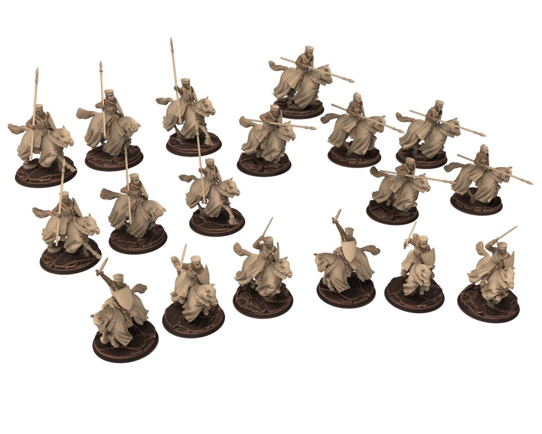 Medieval - Noble Knights Bundle, 13th Century Generic Men at Arms ...