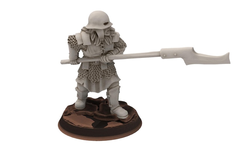 Orc horde - Orc Billmen Halberd infantry - Dreadhold - Ironwatch ...