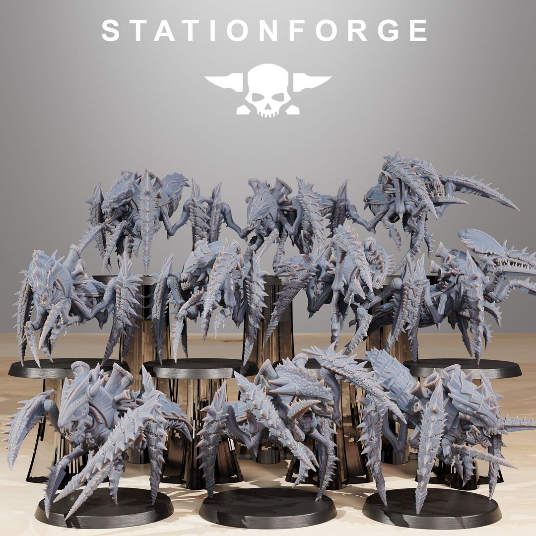 Fukai -Xenarid Crawlers, mechanized infantry, post apocalyptic empire ...