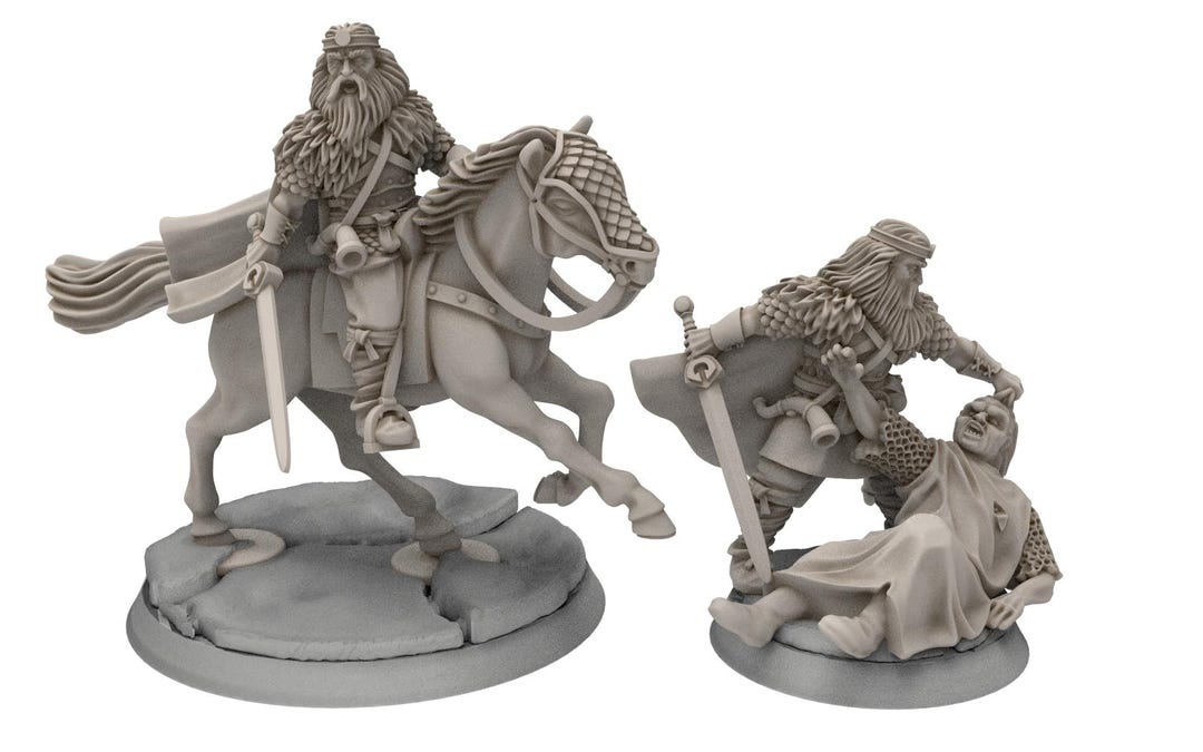 Wildmen - King Hero Wanderer - Greyhills - Medbury Miniatures - Etsy