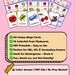 Fruit Bingo Game: Kindergarten Learning Activity - Etsy