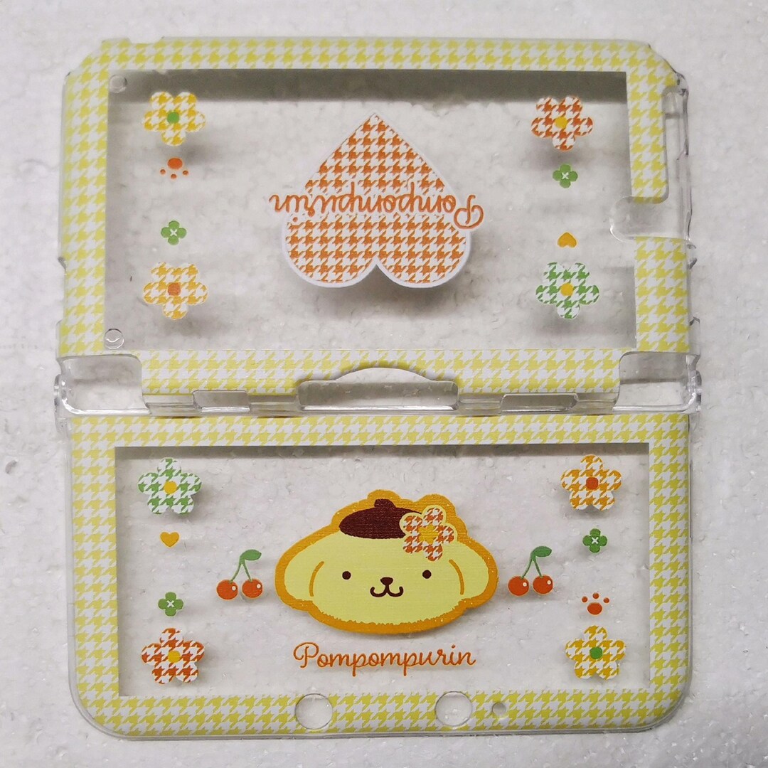 DIY Y2K Millennium Pompompurin Houndstooth 3ds Nds Case Full Model ...