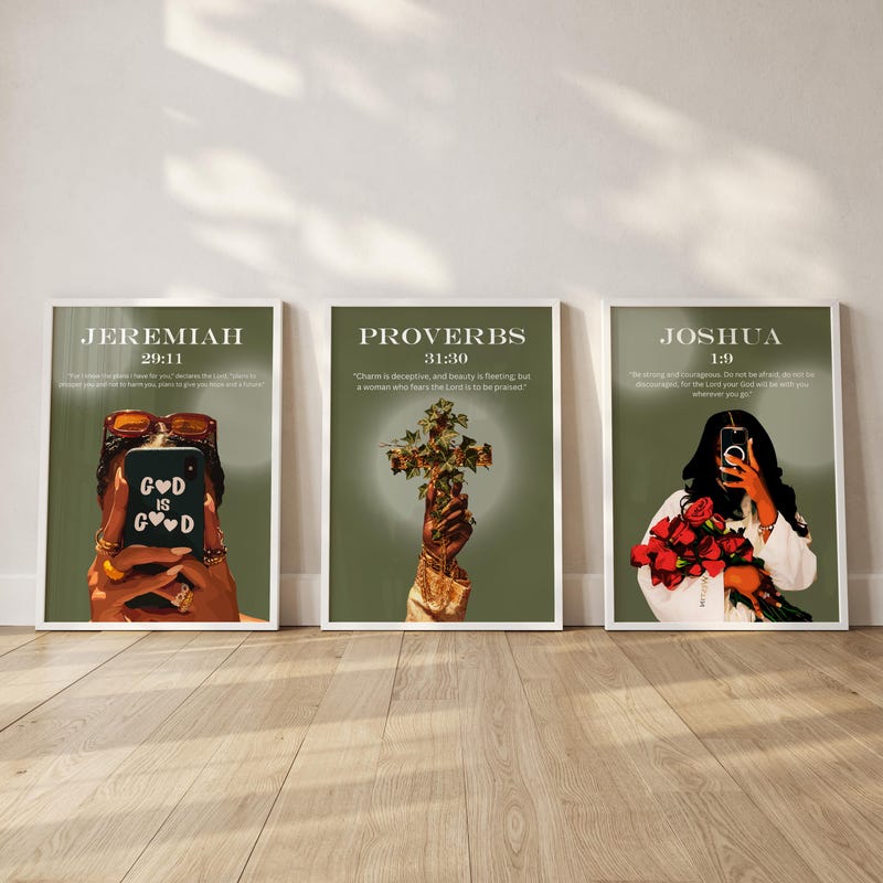 Poster Set 3 Black Women - Etsy UK