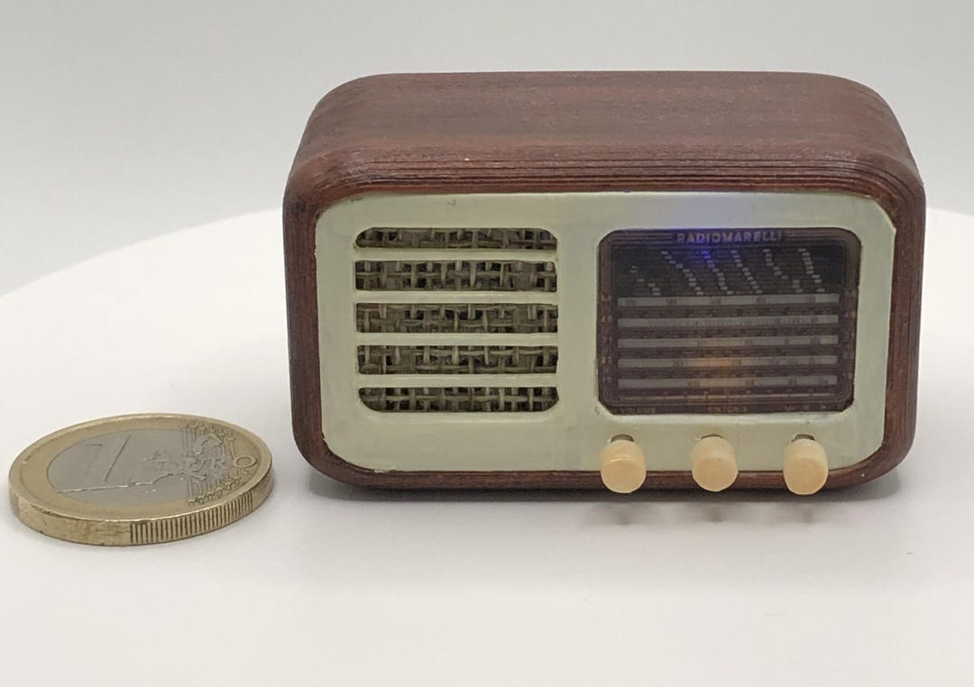 Vintage Radio, Miniature, Working, Sound, Music, Player, Songs, Antique ...