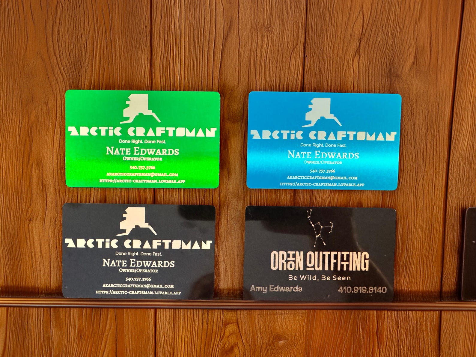 Laser Engraved Metal Business Cards - Etsy