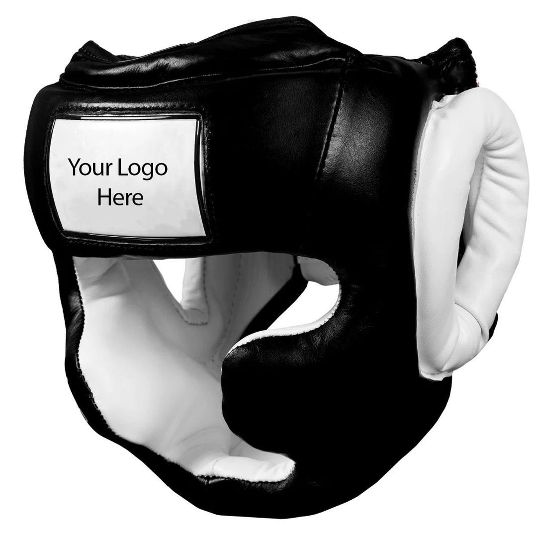 Custom HEADGUARD & Groin Guard SET |boxing MMA Protective Gear Muay ...