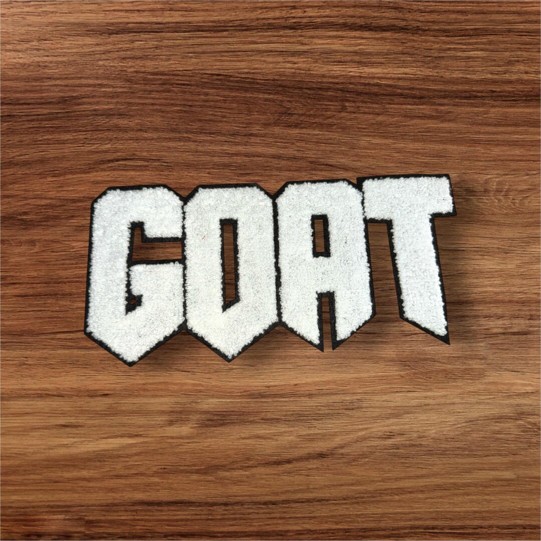 Large GOAT Iron on Patch - Etsy