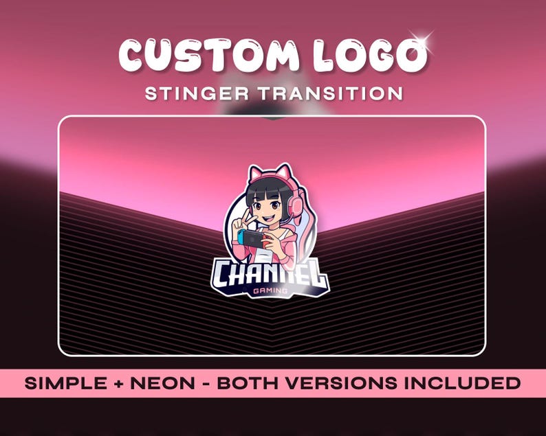 Custom Stinger Transition for Twitch | OBS Stinger Transition | Youtube ...