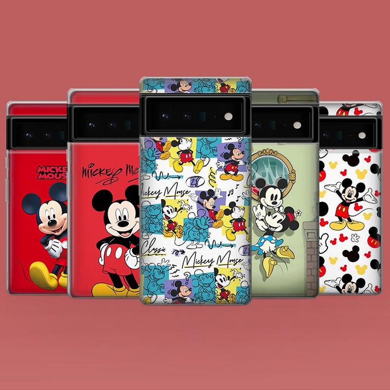 Mickey Mouse Phone Case: Classic Magic Cover - Etsy