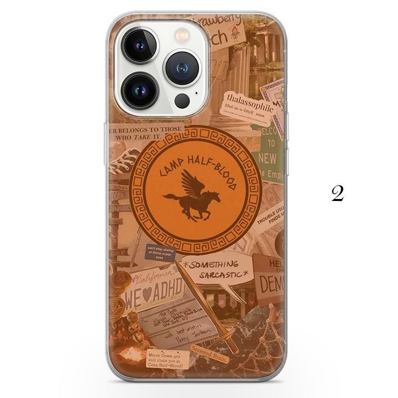 Camp Demigod Phone Case: Percy Jackson Cover for Iphone, Samsung, Pixel ...
