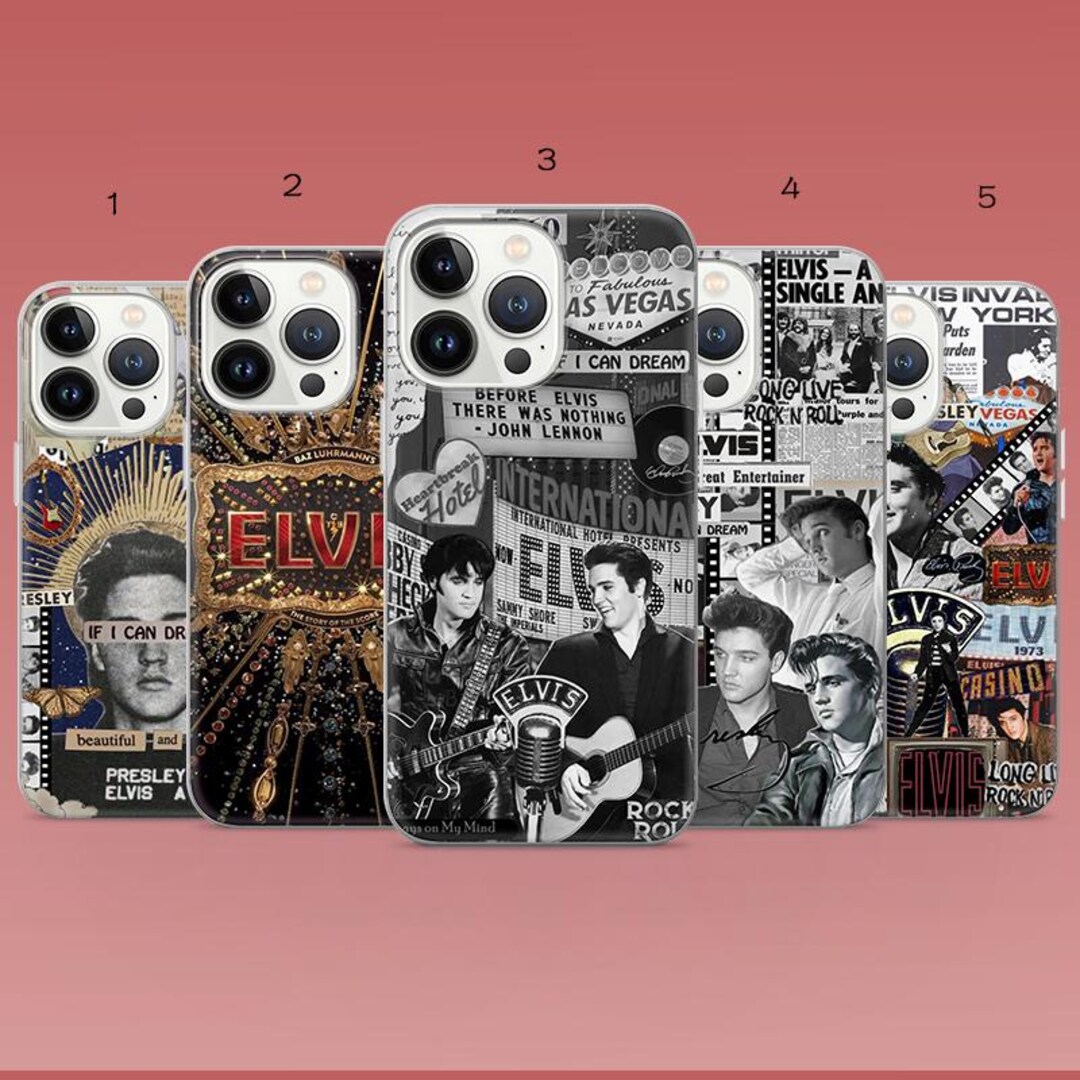 Elvis Presley Phone Case: Retro King Cover for Iphone, Samsung, Pixel ...
