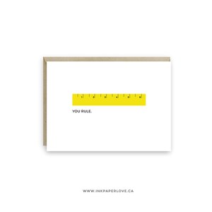 YOU RULE CARD, Fathers Day, Friends, Friendship, Friendship Gift, I ...