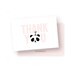 Panda Birthday Thank You Card, Birthday Card, Printable Party Note Card ...