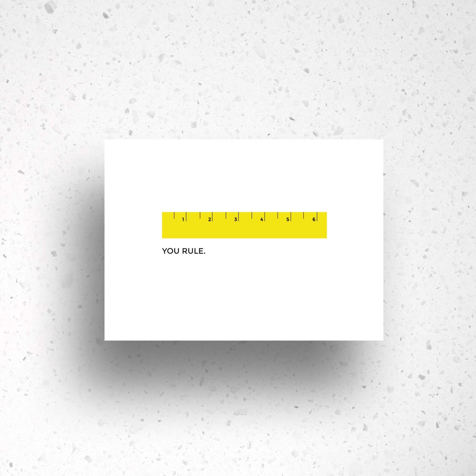 YOU RULE CARD Fathers Day Friends Friendship Friendship - Etsy