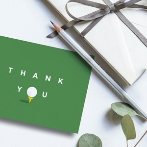 GOLF THANK YOU Card for the Golf Coach of Your Child's Sports Team, or ...