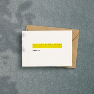 YOU RULE CARD, Fathers Day, Friends, Friendship, Friendship Gift, I ...