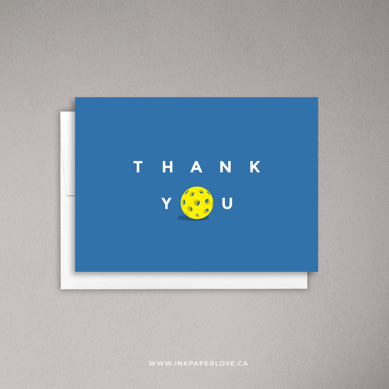 PICKLEBALL THANK YOU Card for Pickleball Gift, Pickleball Coach Gifts ...