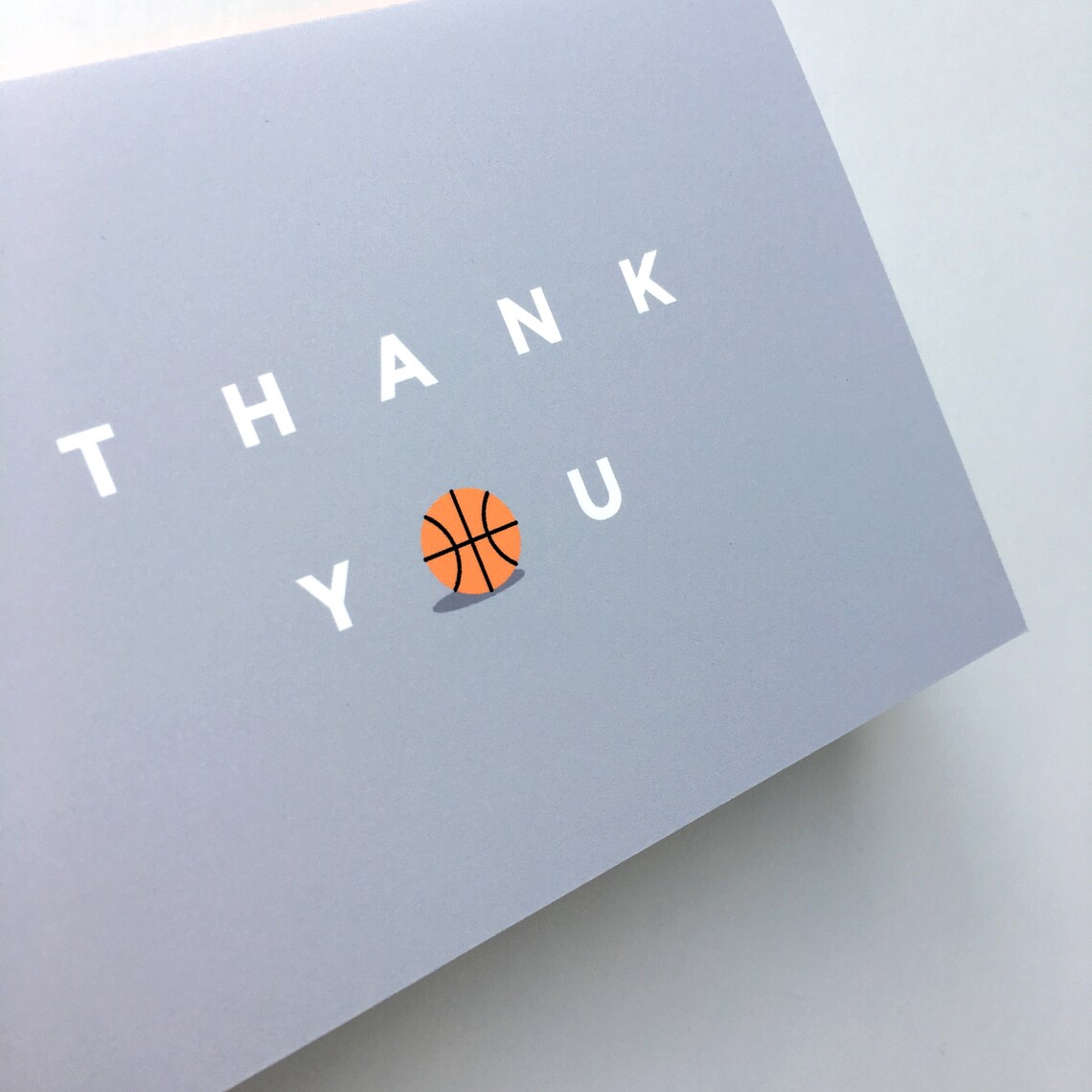 PRINTABLE BASKETBALL Thank You Card for the Basketball Coach of Your ...