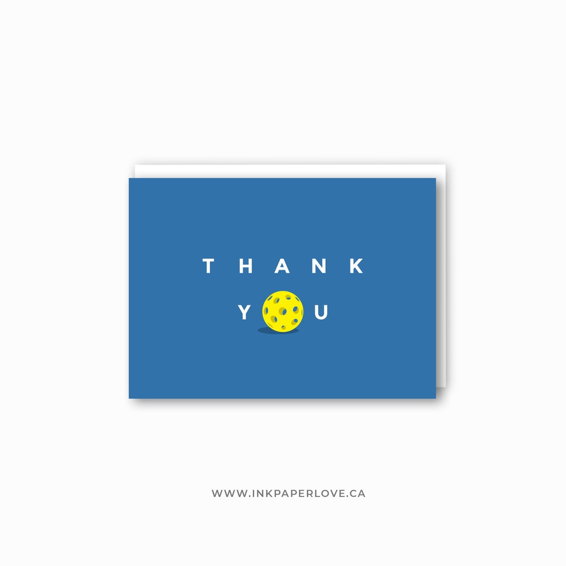 PICKLEBALL THANK YOU Card for Pickleball Gift, Pickleball Coach Gifts ...