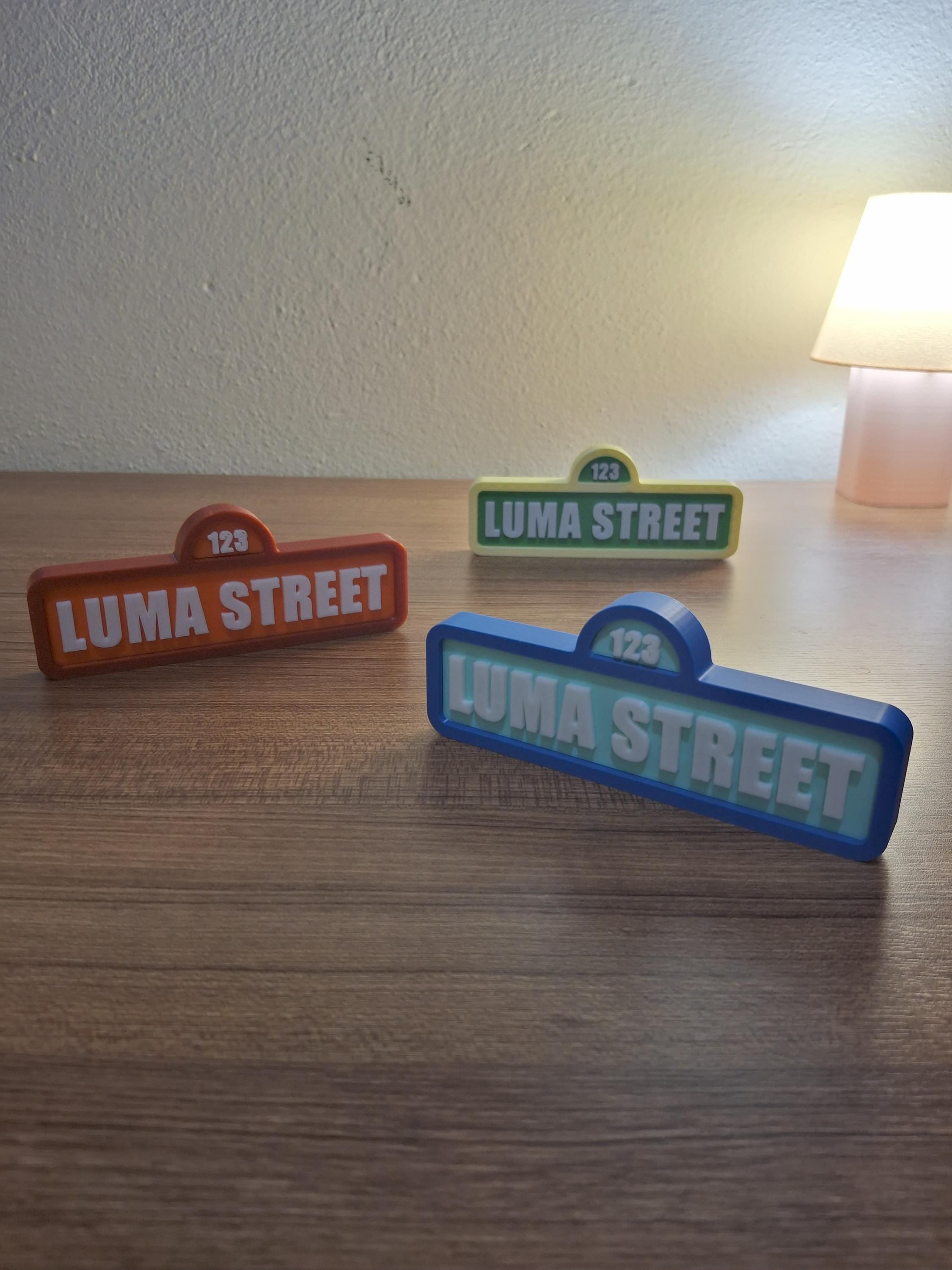 Personalized Sesame Street Style Sign - Nameplate: Kids Room Decor, USB ...