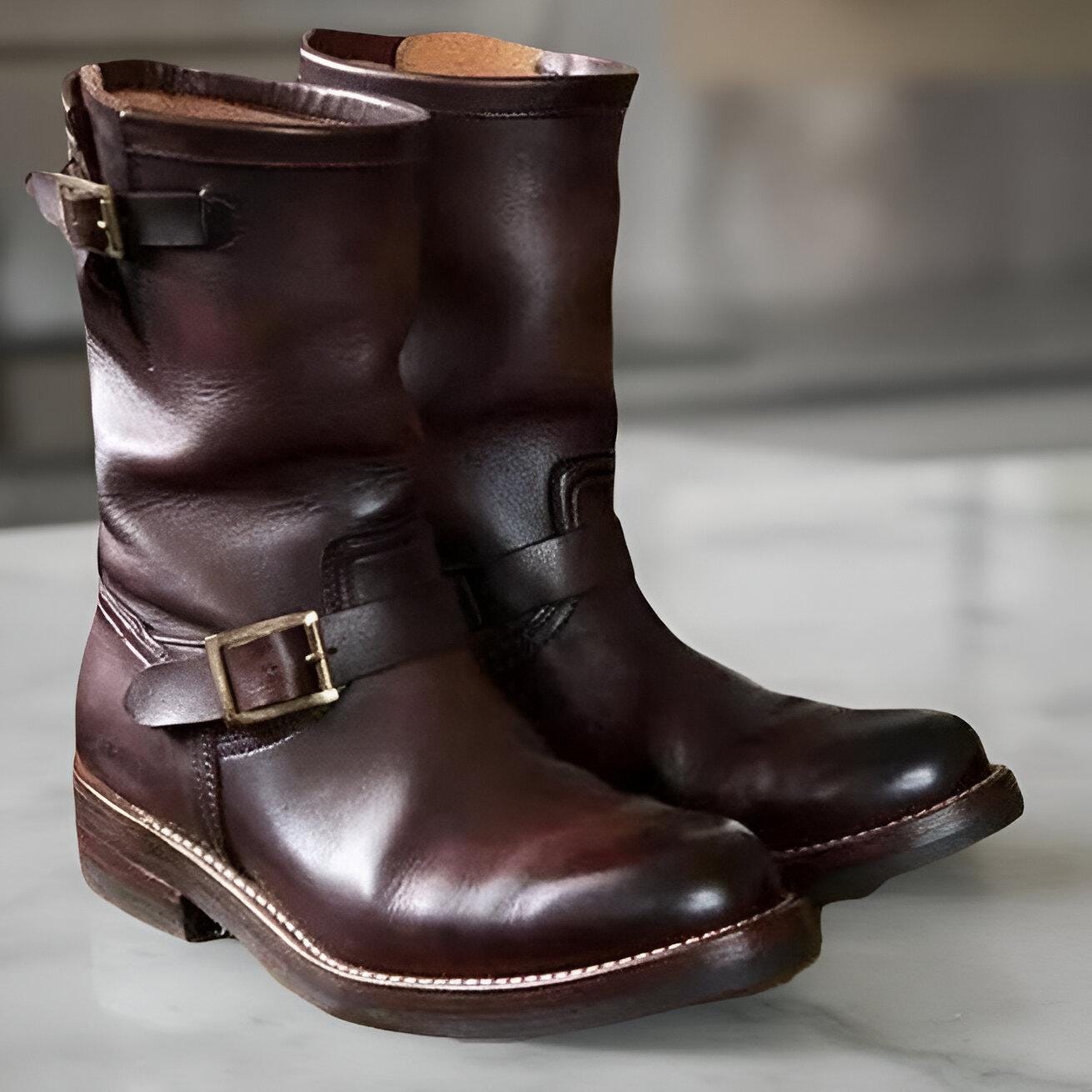 Handmade Leather Boots for Men - Etsy