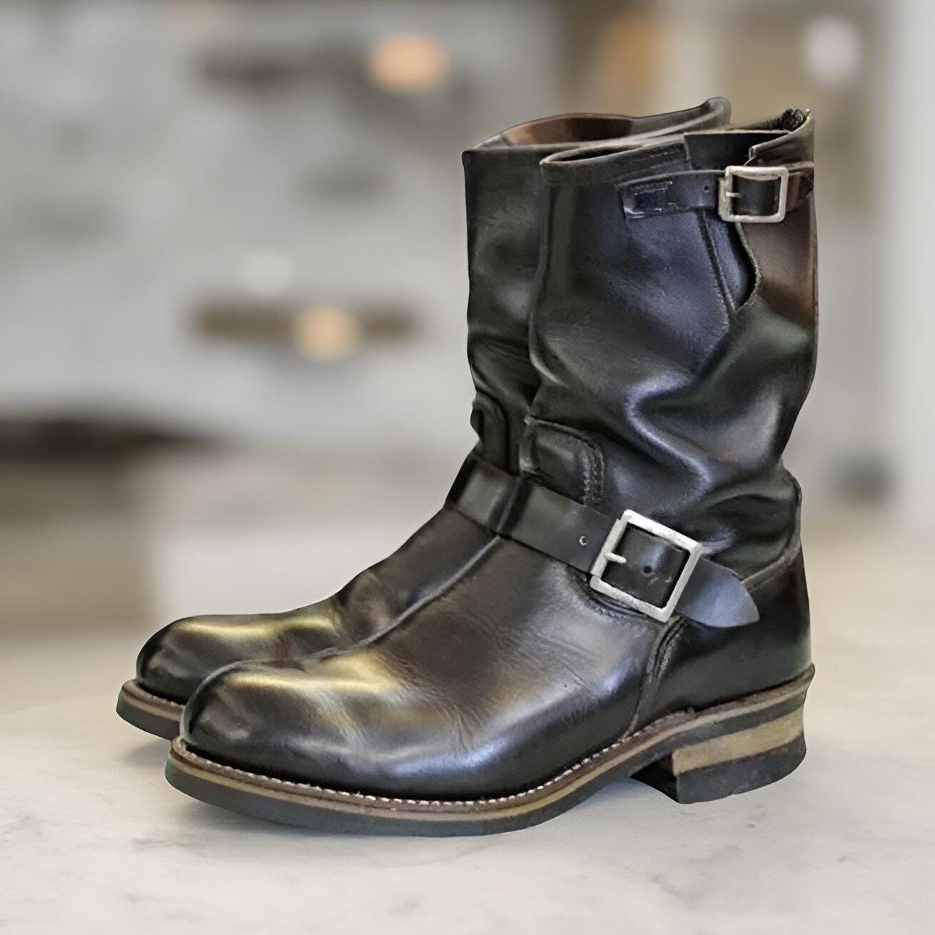 Handmade Leather Boots for Men - Etsy