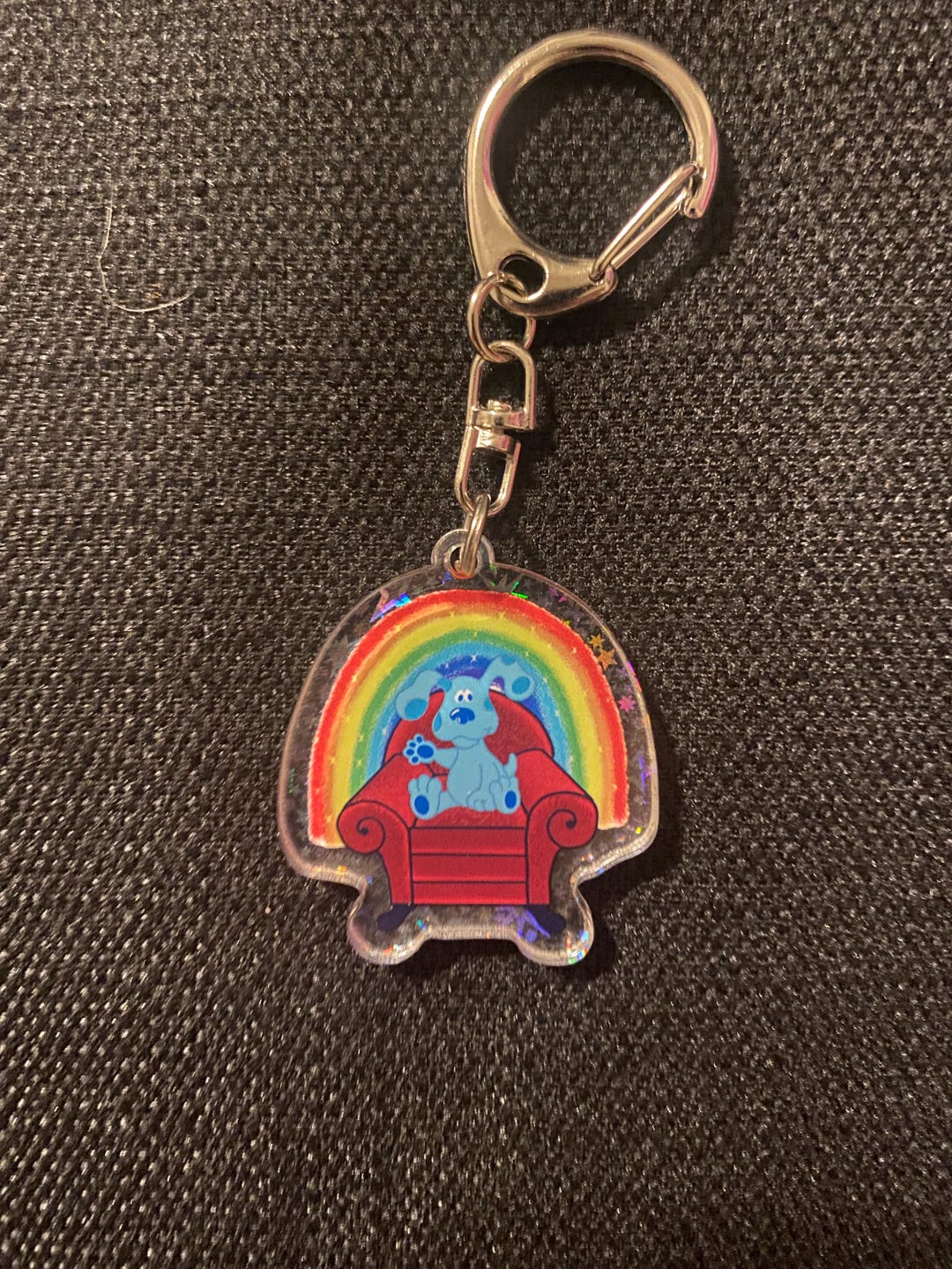 Nostalgic Blue Clue's Keychain - Etsy