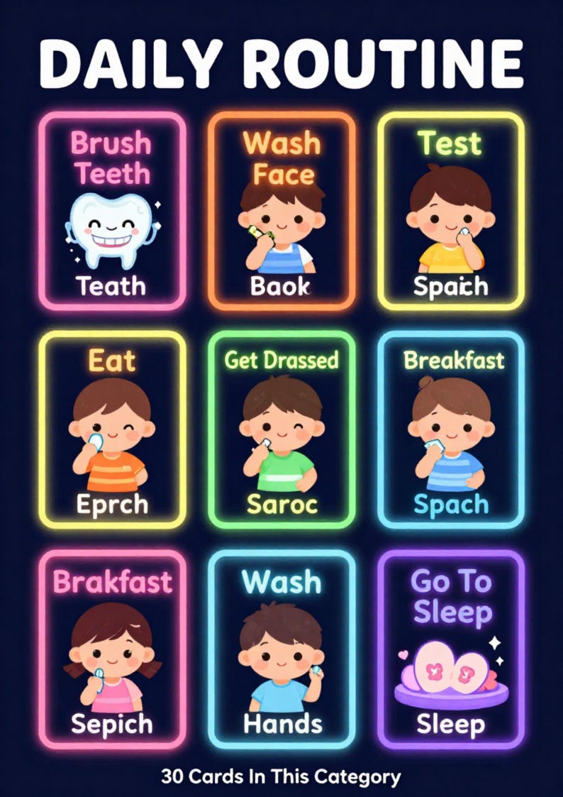 Bilingual Visual Communication Cards | Daily Routine, Emotions, Social ...