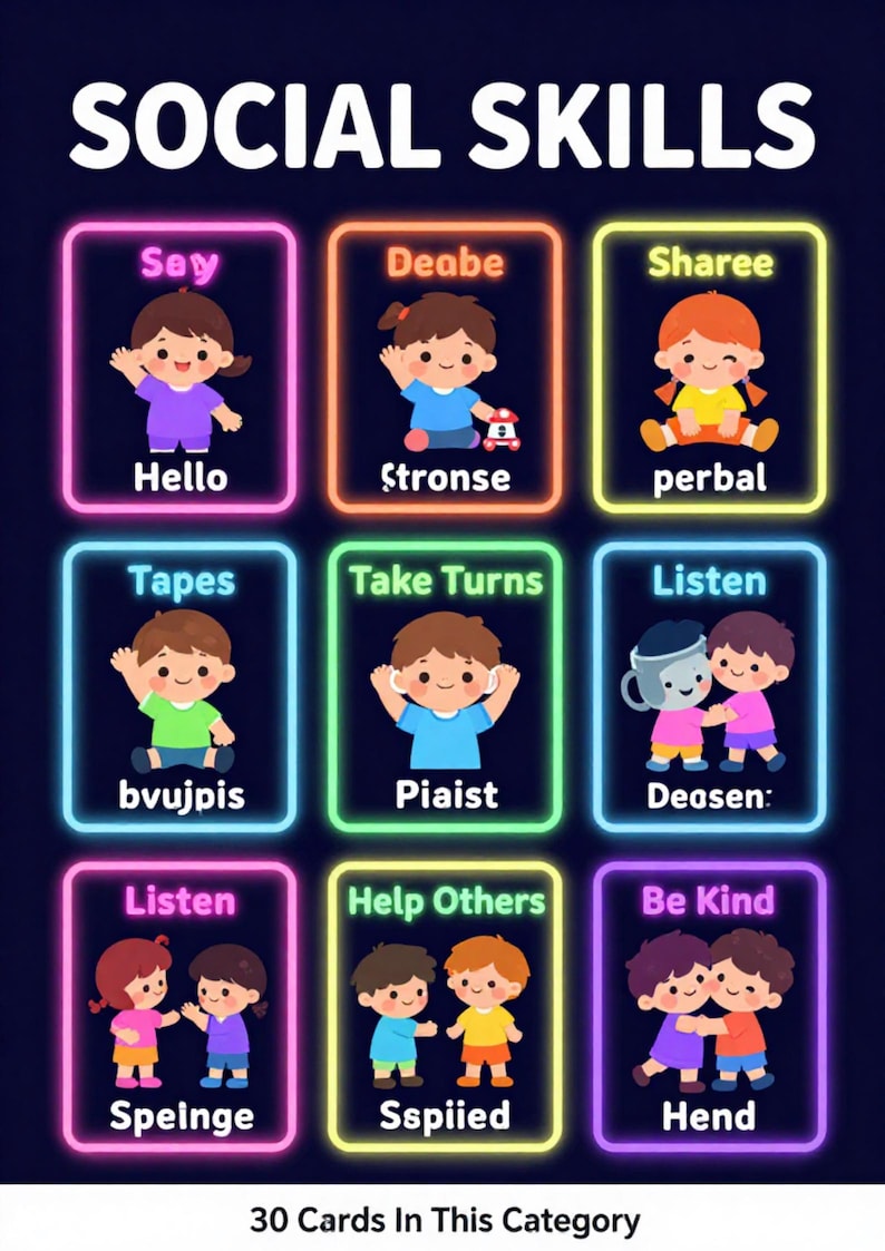 Bilingual Visual Communication Cards | Daily Routine, Emotions, Social ...