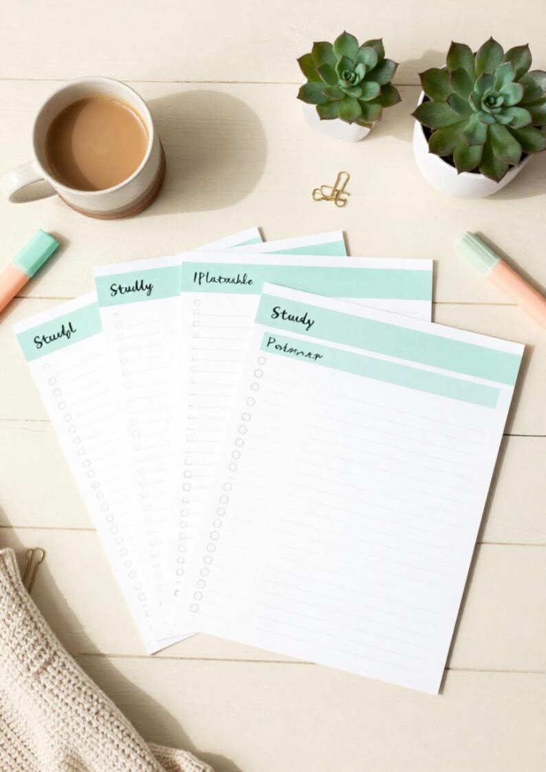 Exam Study Planner Printable | Student Revision Toolkit PDF | ADHD ...