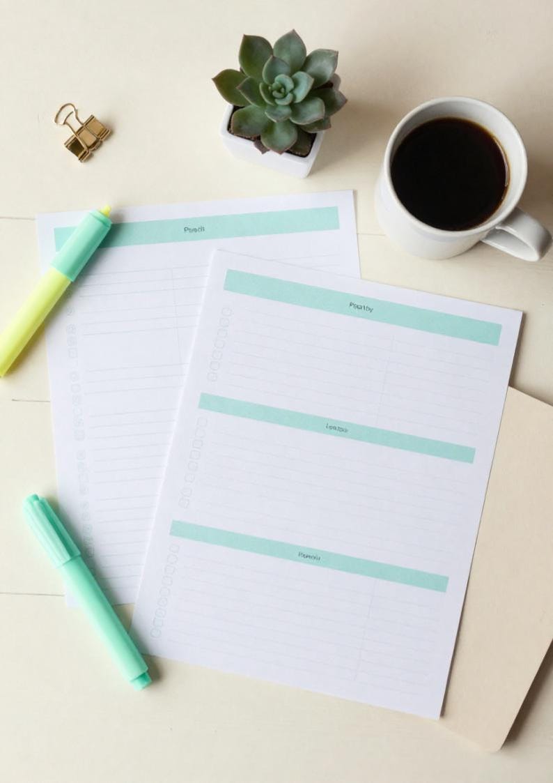 Exam Study Planner Printable | Student Revision Toolkit PDF | ADHD ...