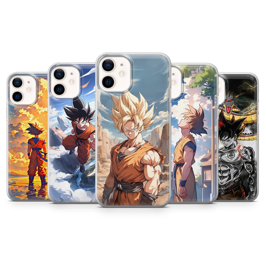 Dragon Ball Phone Case Goku DBZ Cover for iPhone 16 Plus, 15, 14, 13 ...
