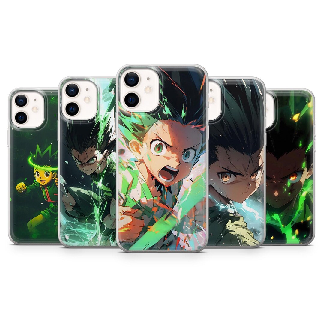 Hunter X Hunter Phone Case Gon Cosplay Cover for iPhone 16 Plus, 15, 14 ...