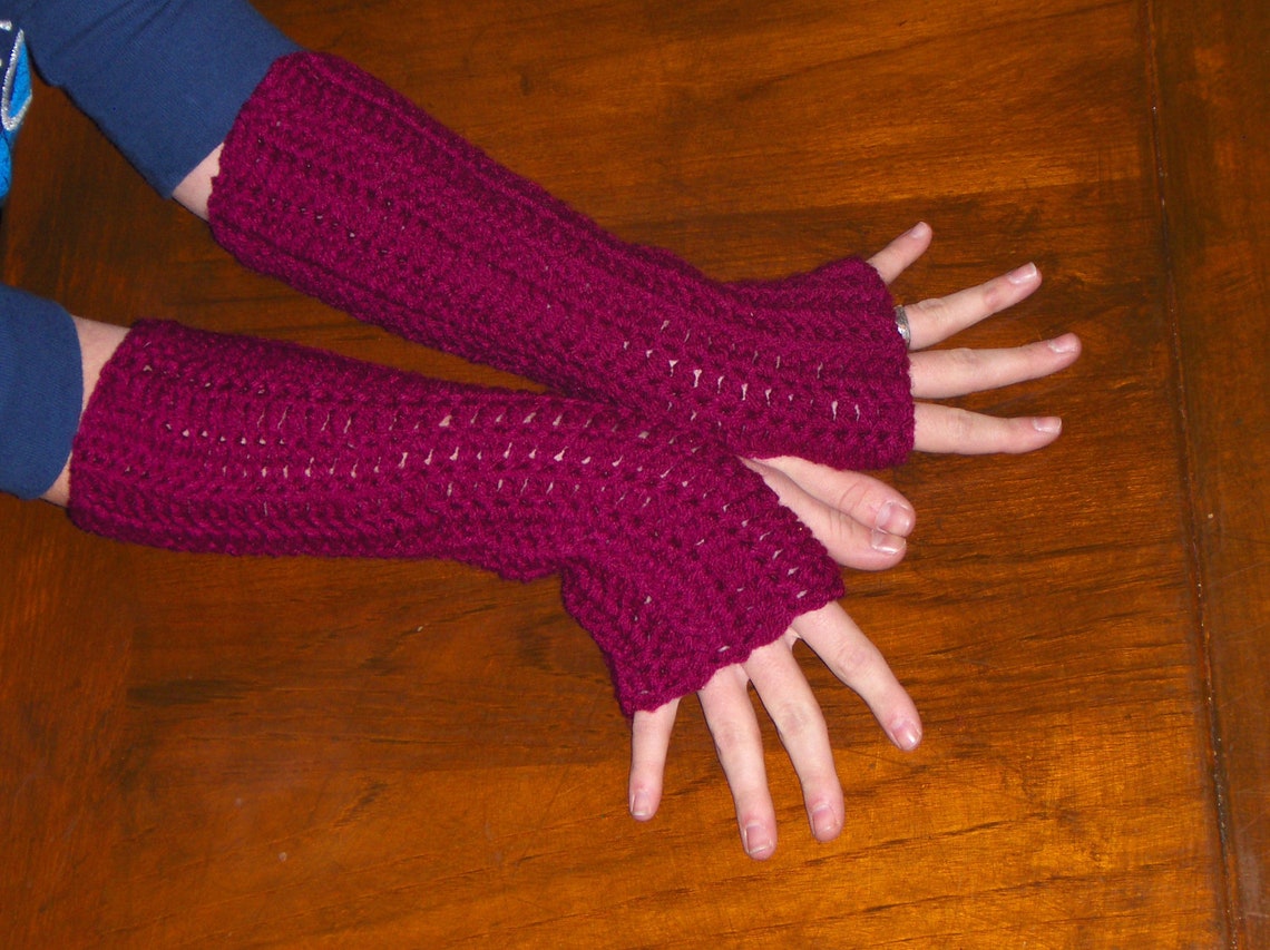 Long Arm Warmers the Autumn Berries Vineyard Wine Rustic - Etsy UK
