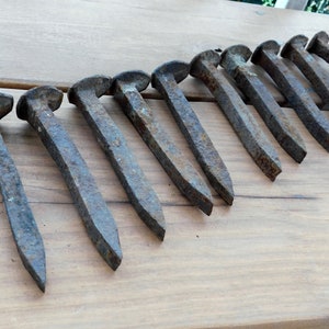 Antique Huge Rusty Railroad Nail Spike. #festiveetsyfinds - Etsy