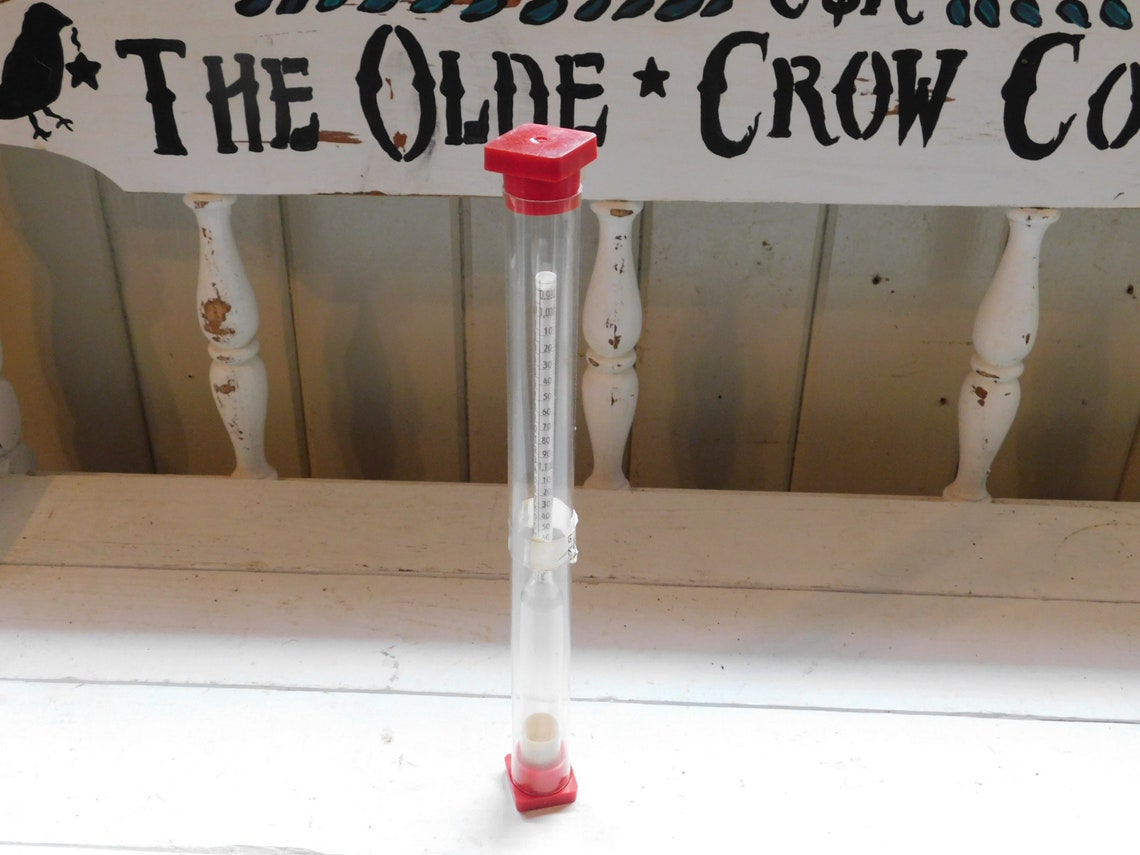 Vintage Glass Hydrometer in Plastic Tube #festiveetsyfinds - Etsy