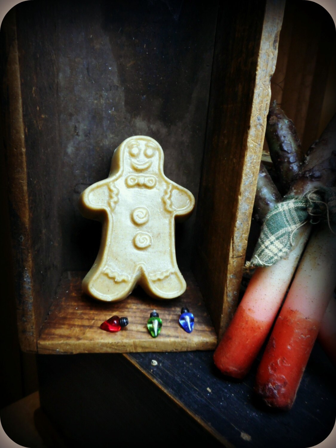 The Gingerbread Man. Hand Crafted Indie Soap. Natural Oatmeal | Etsy