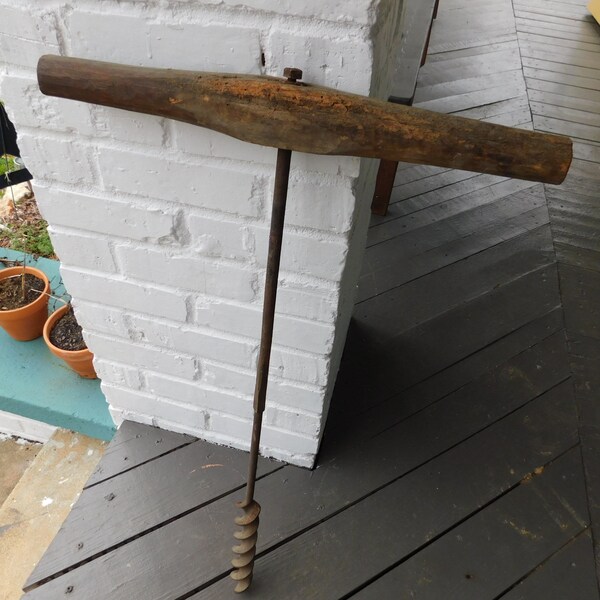 Hand Auger - Etsy