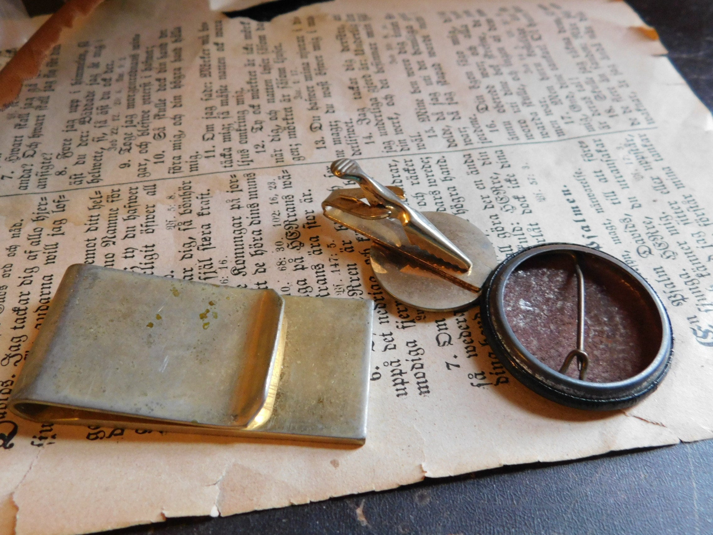 Lot of Tie Clip, Money Clip, Button #festiveetsyfinds - Etsy