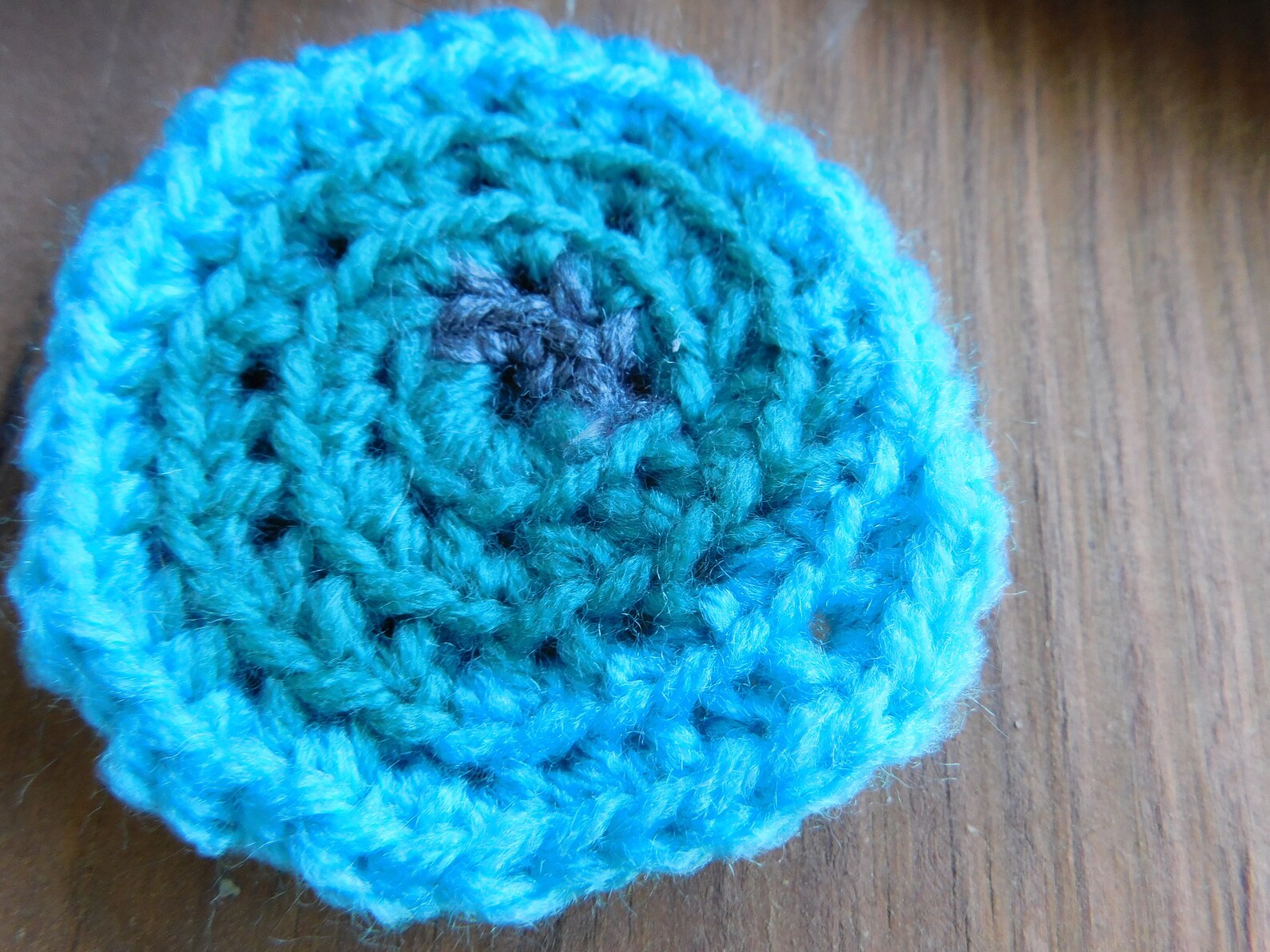 Mini Doll House Crocheted Oval Rug or Bathmat Turquoise Green | Etsy