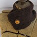 The Coffee & Timber Cowl Rustic Crochet Handmade Crocheted - Etsy
