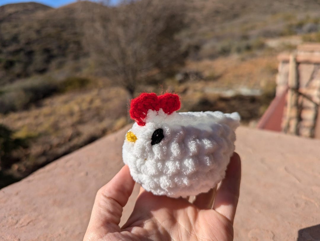 Crochet Mini Chicken Amigurumi - Etsy