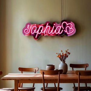 Custom Mirror Neon Sign,neon Sign Customizable for Wall Decor,birthday ...