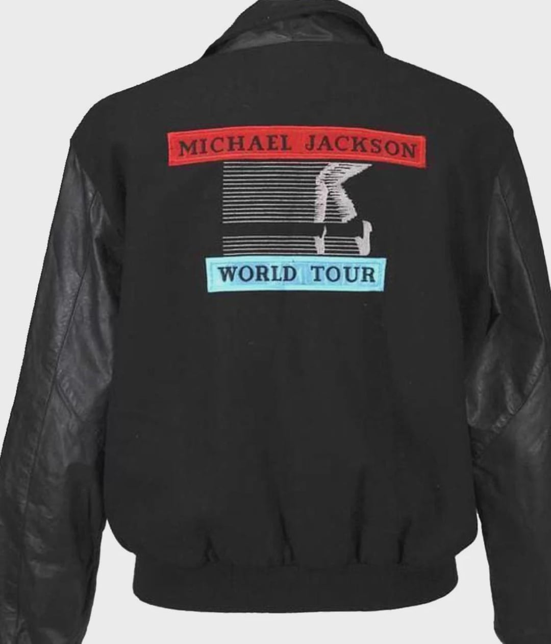 MJ Bomber Bad Tour Moon Walk Varsity Jacket - Etsy