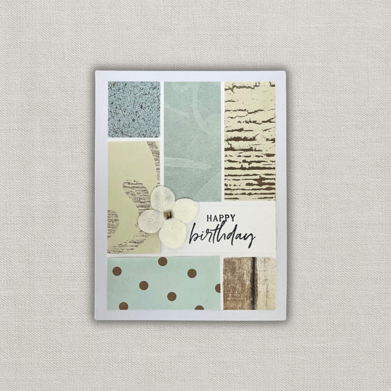 Handmade Greeting Card Set – Floral Birthday, Sympathy, Thank You ...