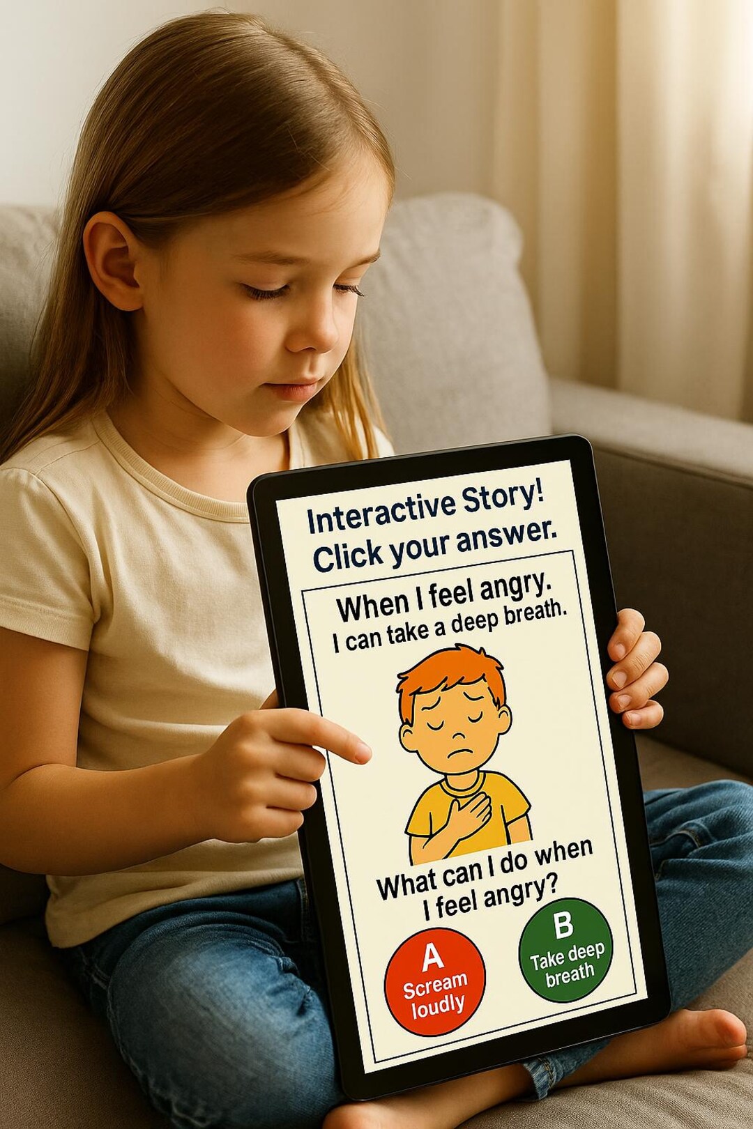 5 Interactive Social Scenarios for Kids PDF | Emotions & Behavior ...