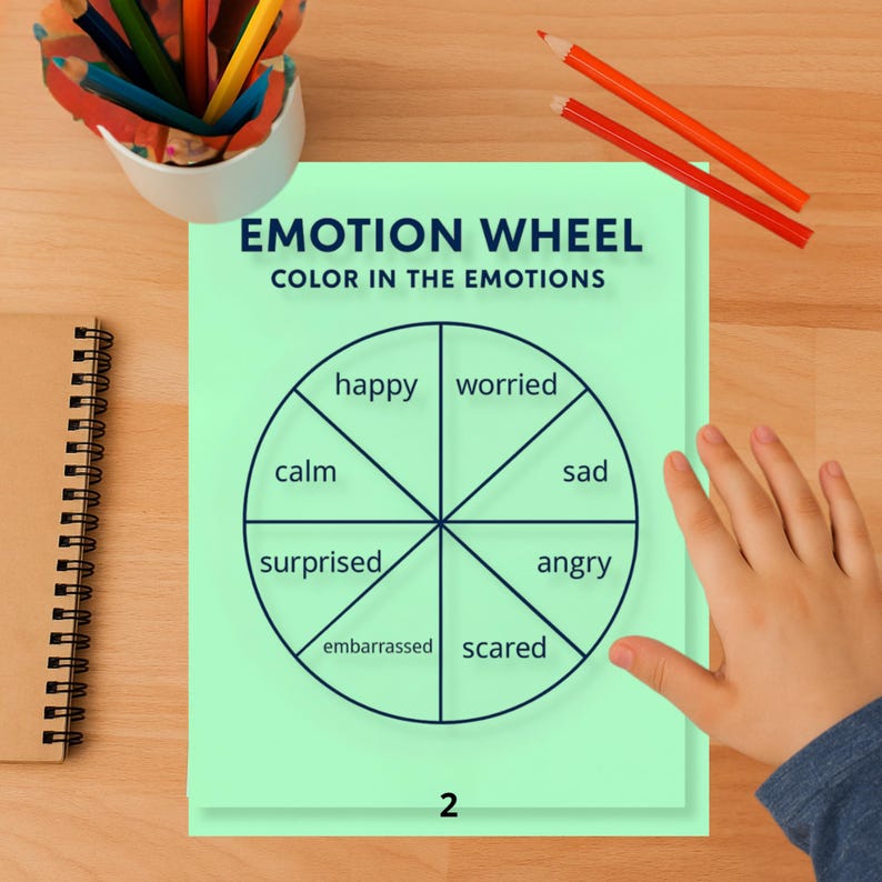 Tarjetas de emociones para niños: Hojas de trabajo imprimibles sobre ...