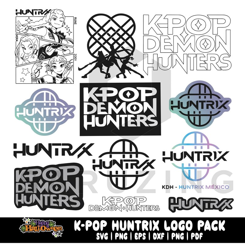 Kpop Demon Hunters Logo - Etsy
