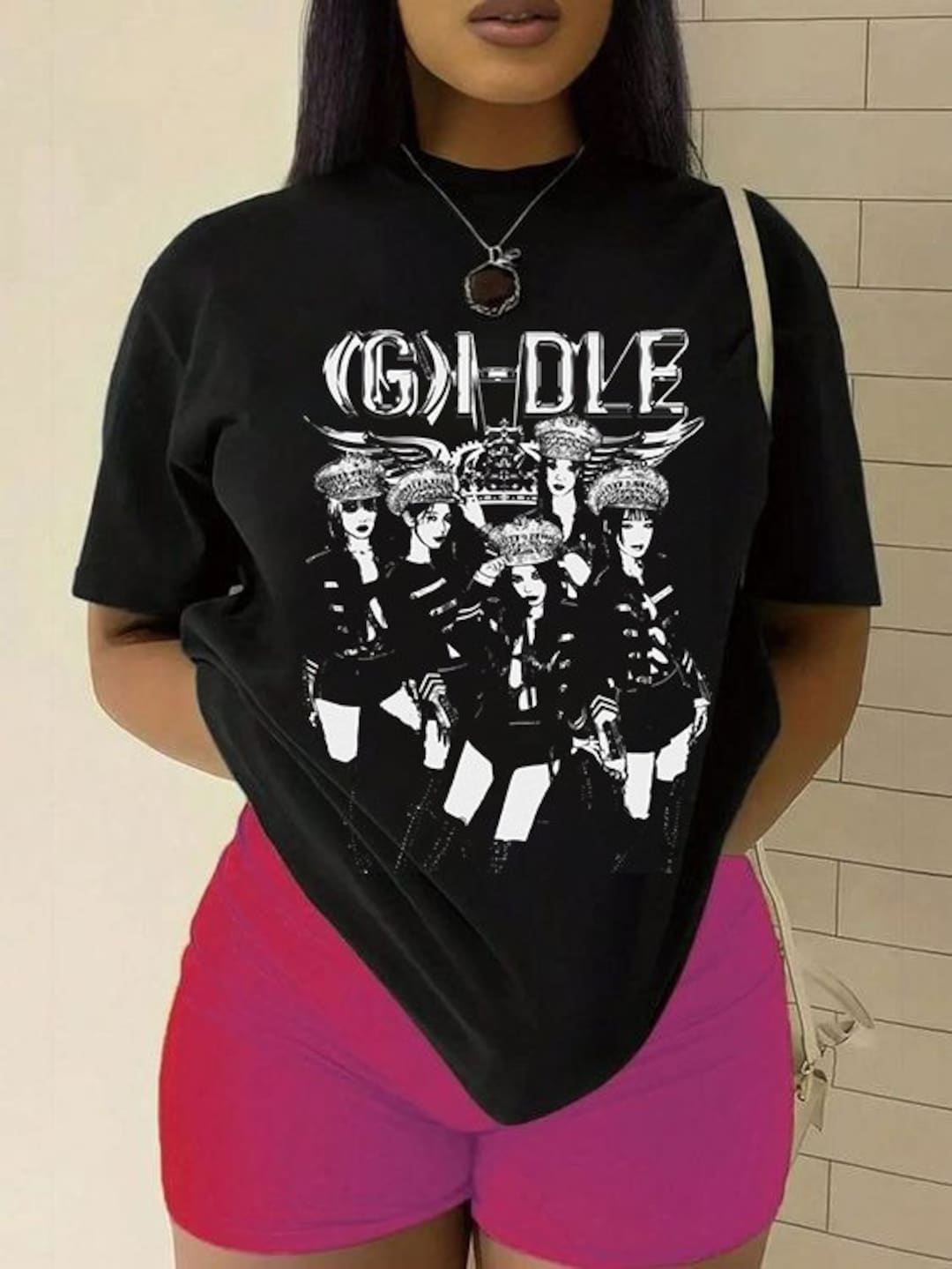 GIDLE Kpop Shirt, GI-DLE Super Lady Kpop Sweatshirt, G-idle Vintage ...